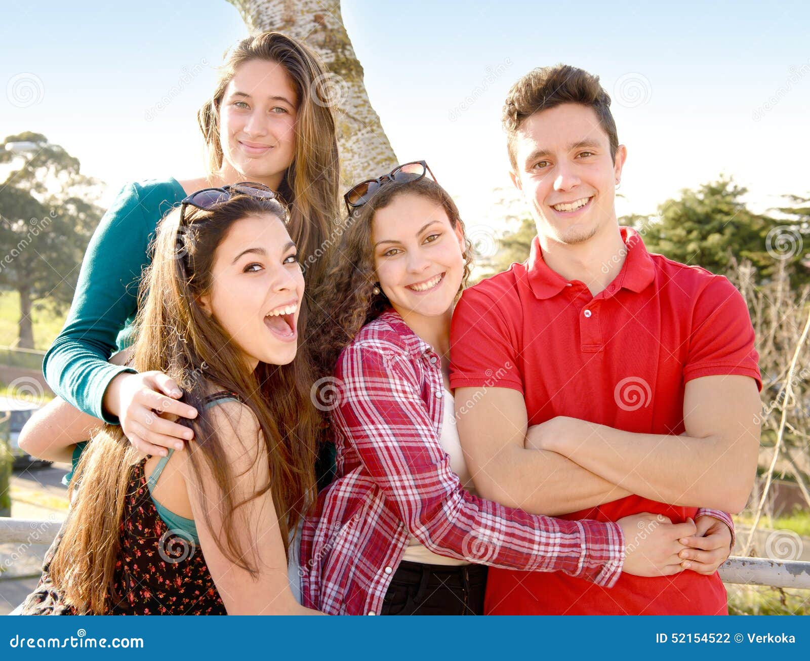 Friendship stock photo. Image of human, person, pose - 52154522