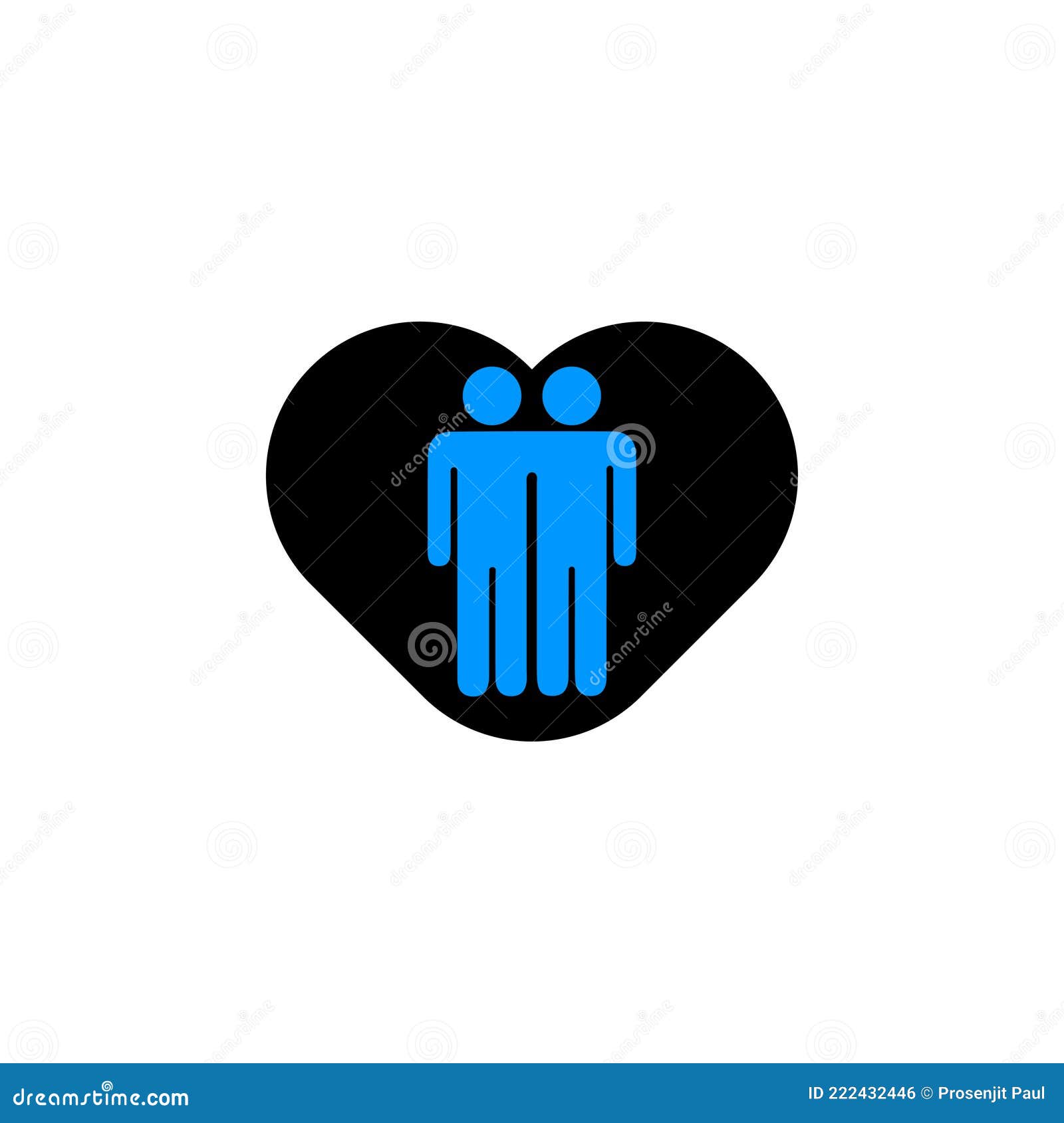 Mutual friendship icon stock vector. Illustration of mutual - 222432446