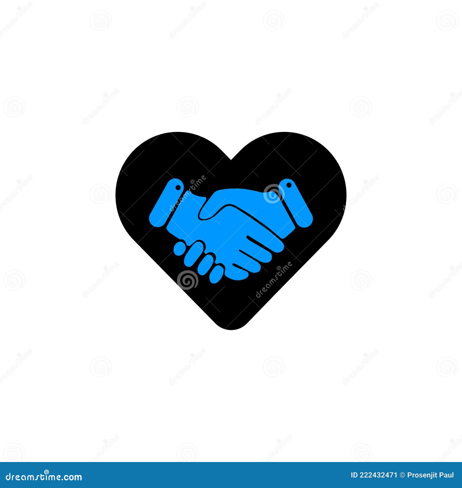 Mutual friendship icon stock vector. Illustration of friend - 222432471