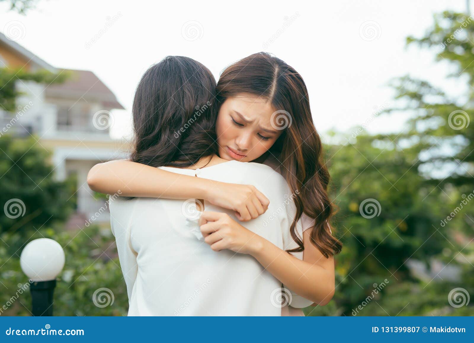 Friendship Help Support and Difficult Times Concept. Human Emotions ...