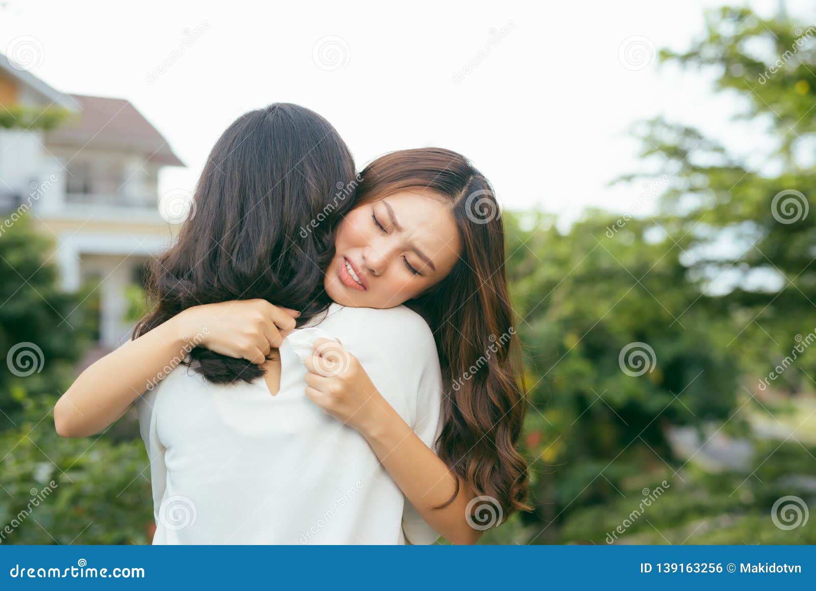 Friendship Help Support and Difficult Times Concept. Human Emotions ...