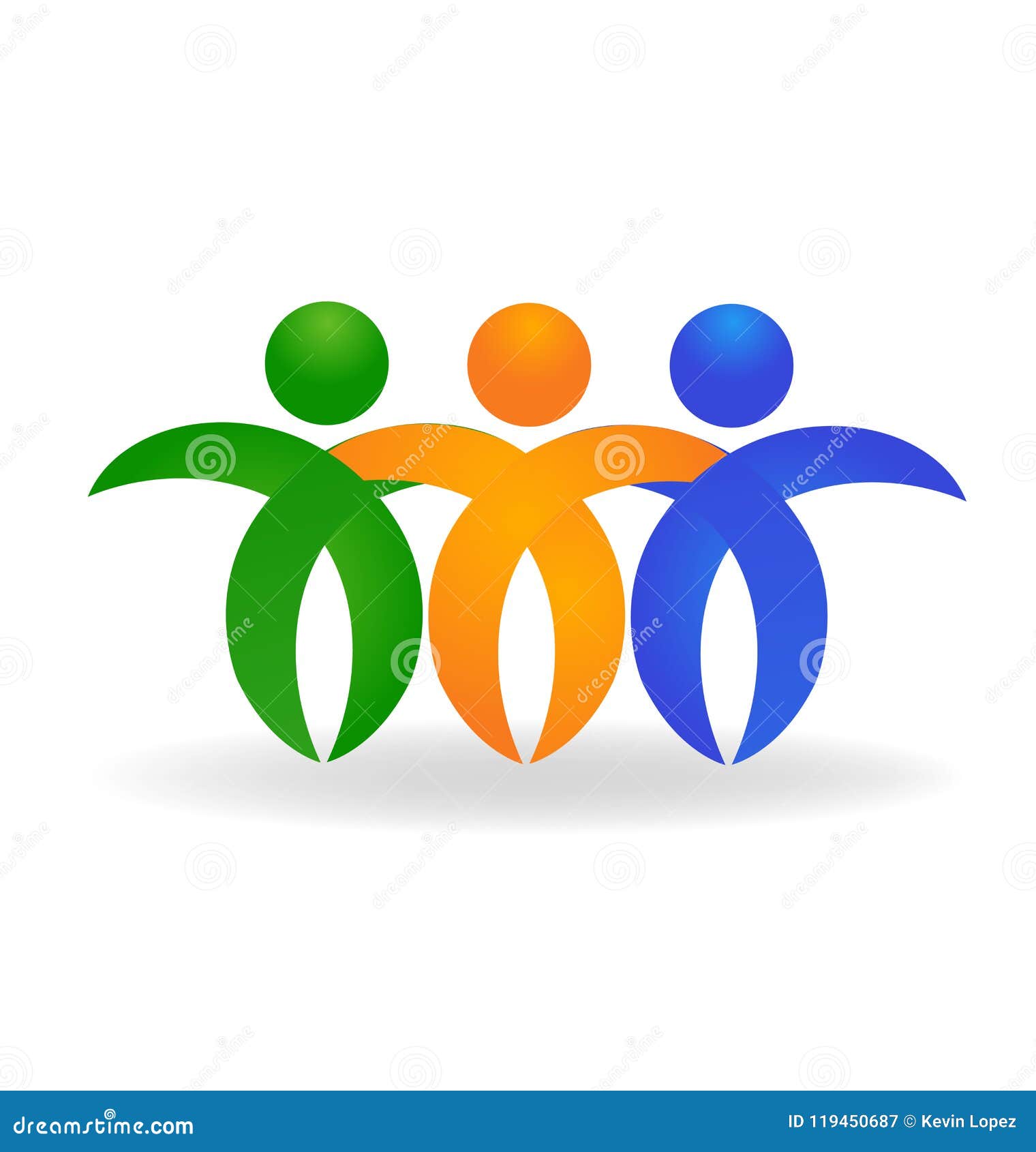 Friendship hug logo vector stock vector. Illustration of card - 119450687