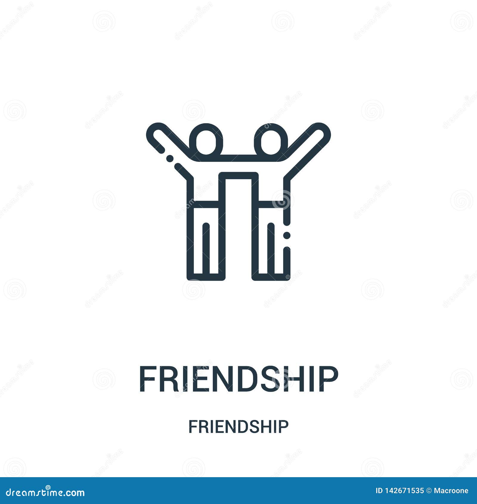 Friendship Icon Vector from Friendship Collection. Thin Line Friendship ... Friendship Icon Vector from Friendship Collection. Thin Line Friendship ...