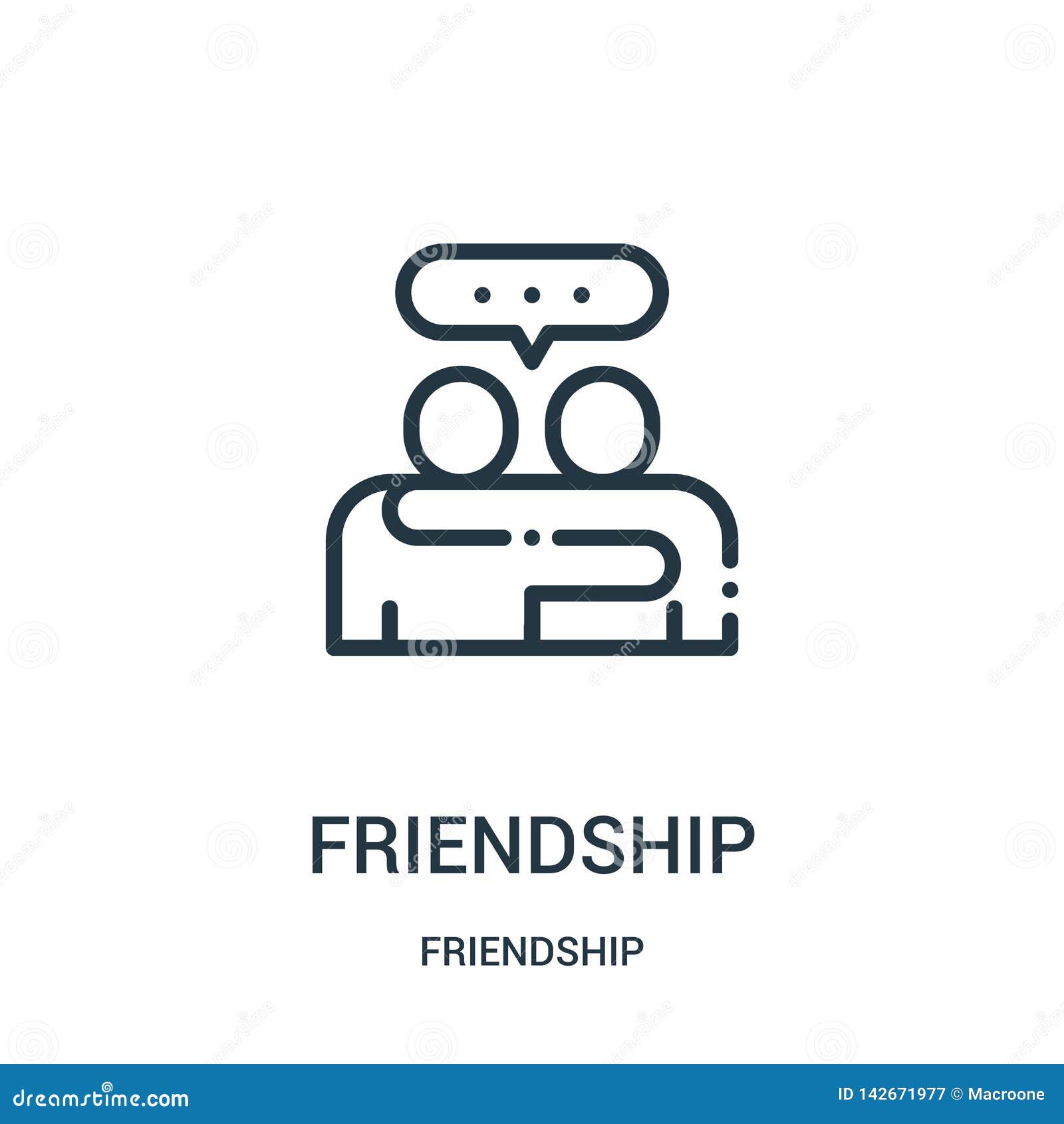 Friendship Icon Vector from Friendship Collection. Thin Line Friendship ... Friendship Icon Vector from Friendship Collection. Thin Line Friendship ...