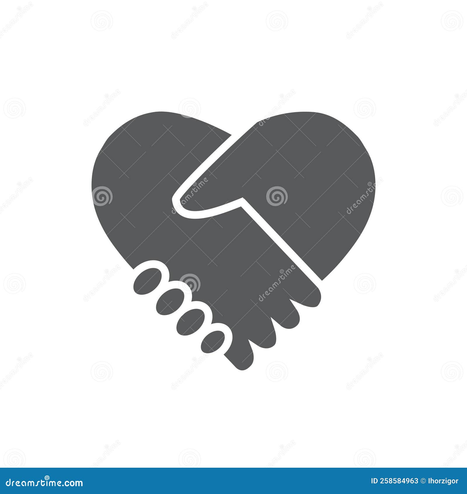 Friendship Icon. Love Relationship Symbols Family Hope Mutuality ...