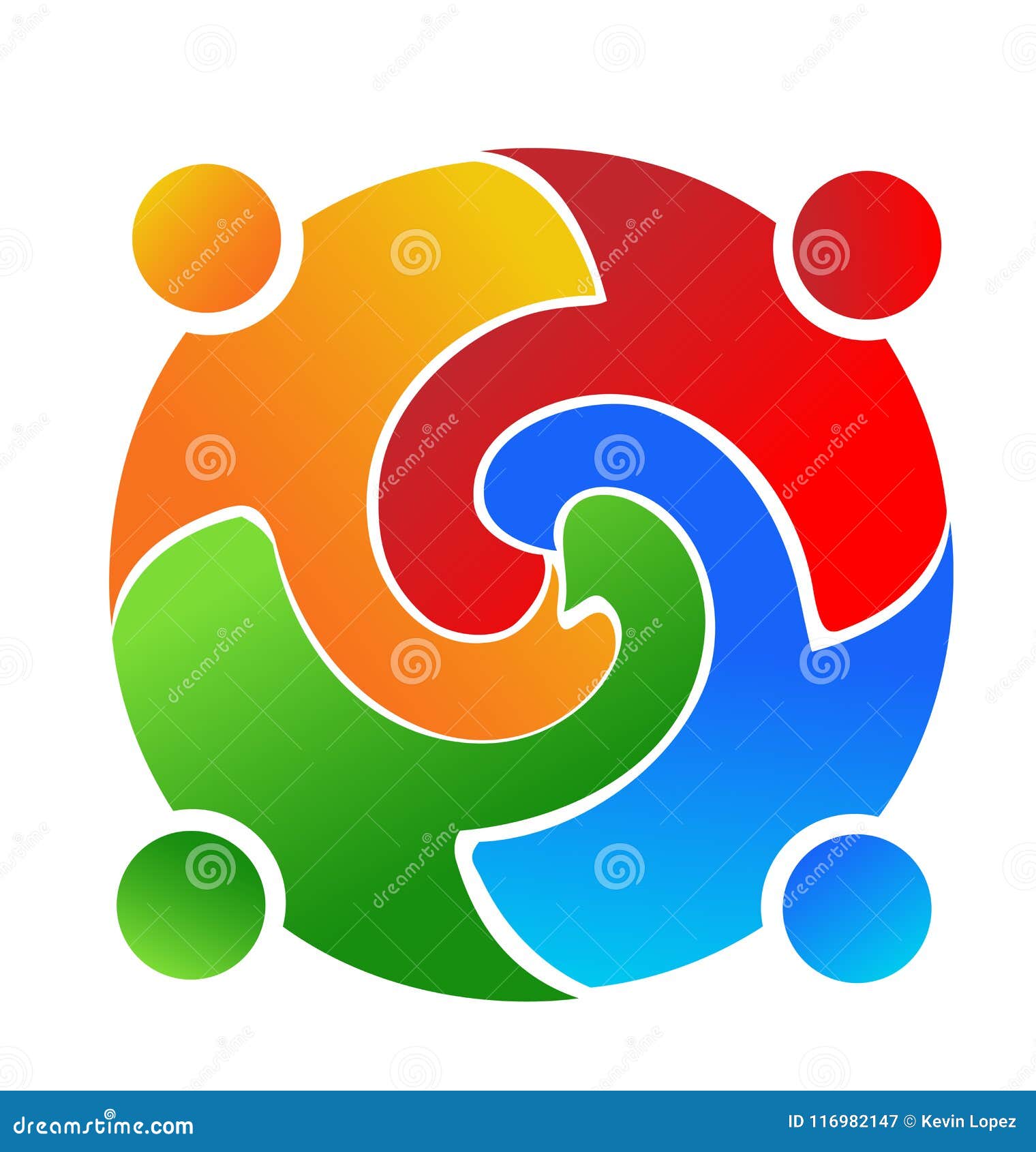 Friendship Teamwork People, Support Group, Vector Logo Icon Stock ...