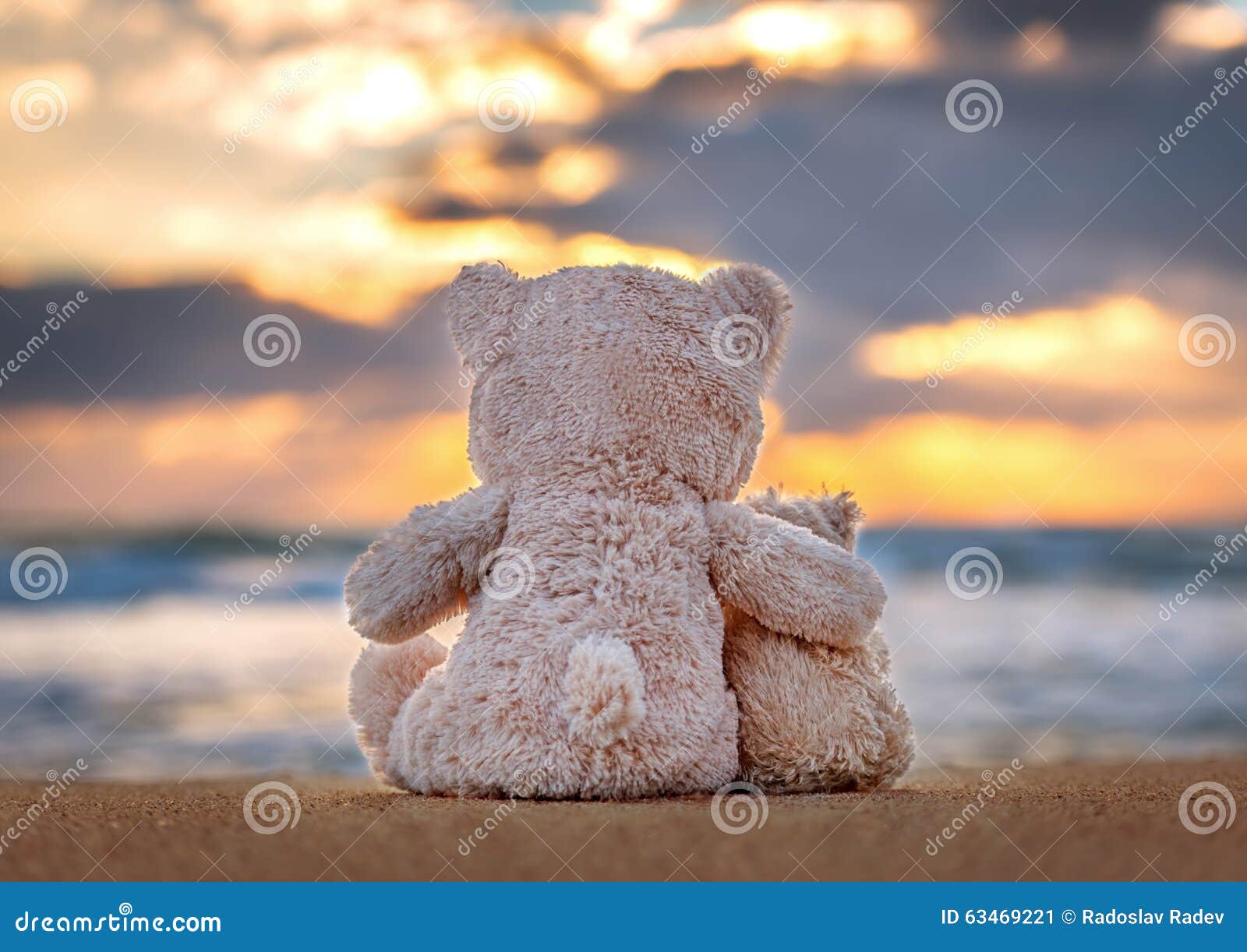 Friendship - Two Teddy Bears Stock Image - Image of brown, friends ...