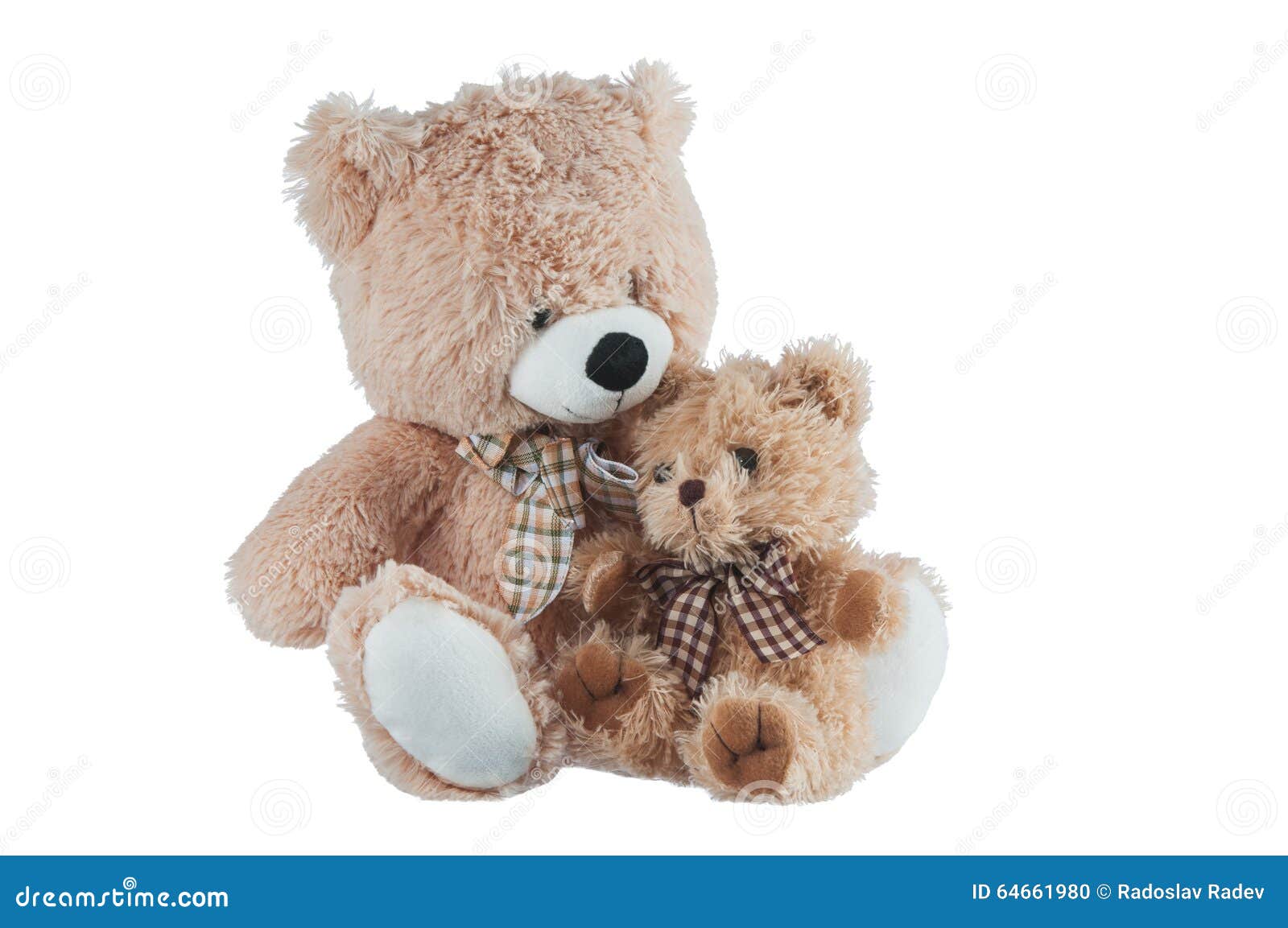 Friendship - Two Teddy Bears. Stock Photo - Image of puppy, teddy: 64661980