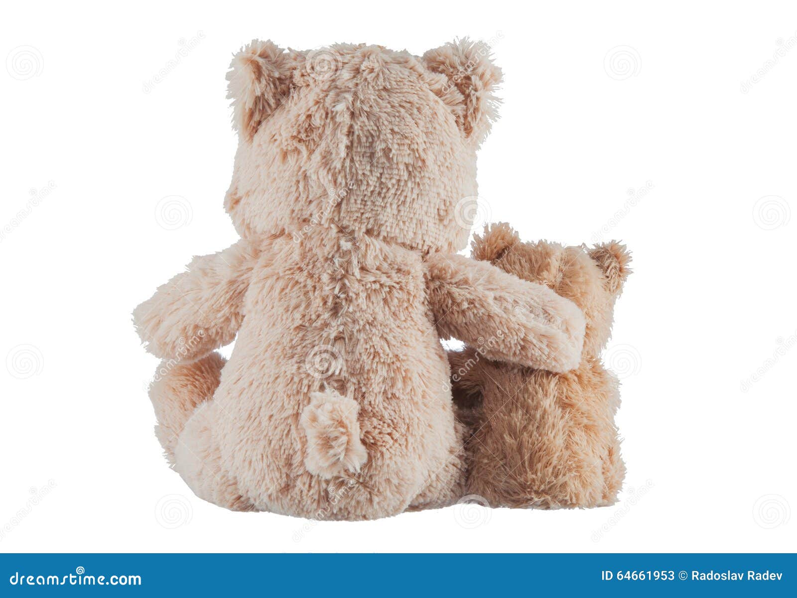 Friendship - Two Teddy Bears. Stock Image - Image of concept, bordeaux ...