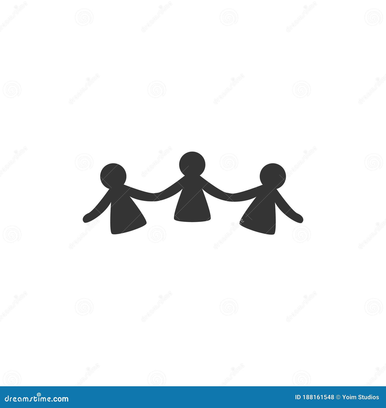 Friendship Vector Design Template Illustration Stock Vector ...