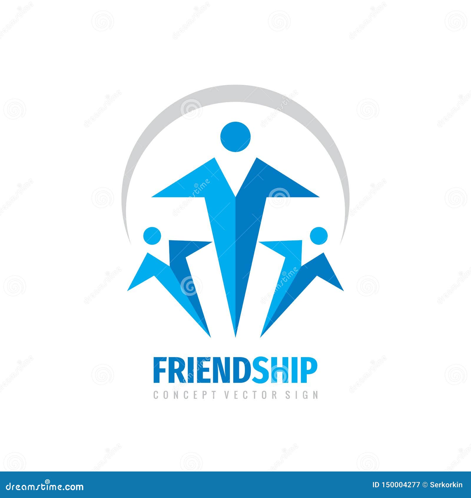 Friendship Vector Logo Design. Teamwork Concept Sign. People Symbol ... Friendship Vector Logo Design. Teamwork Concept Sign. People Symbol ...