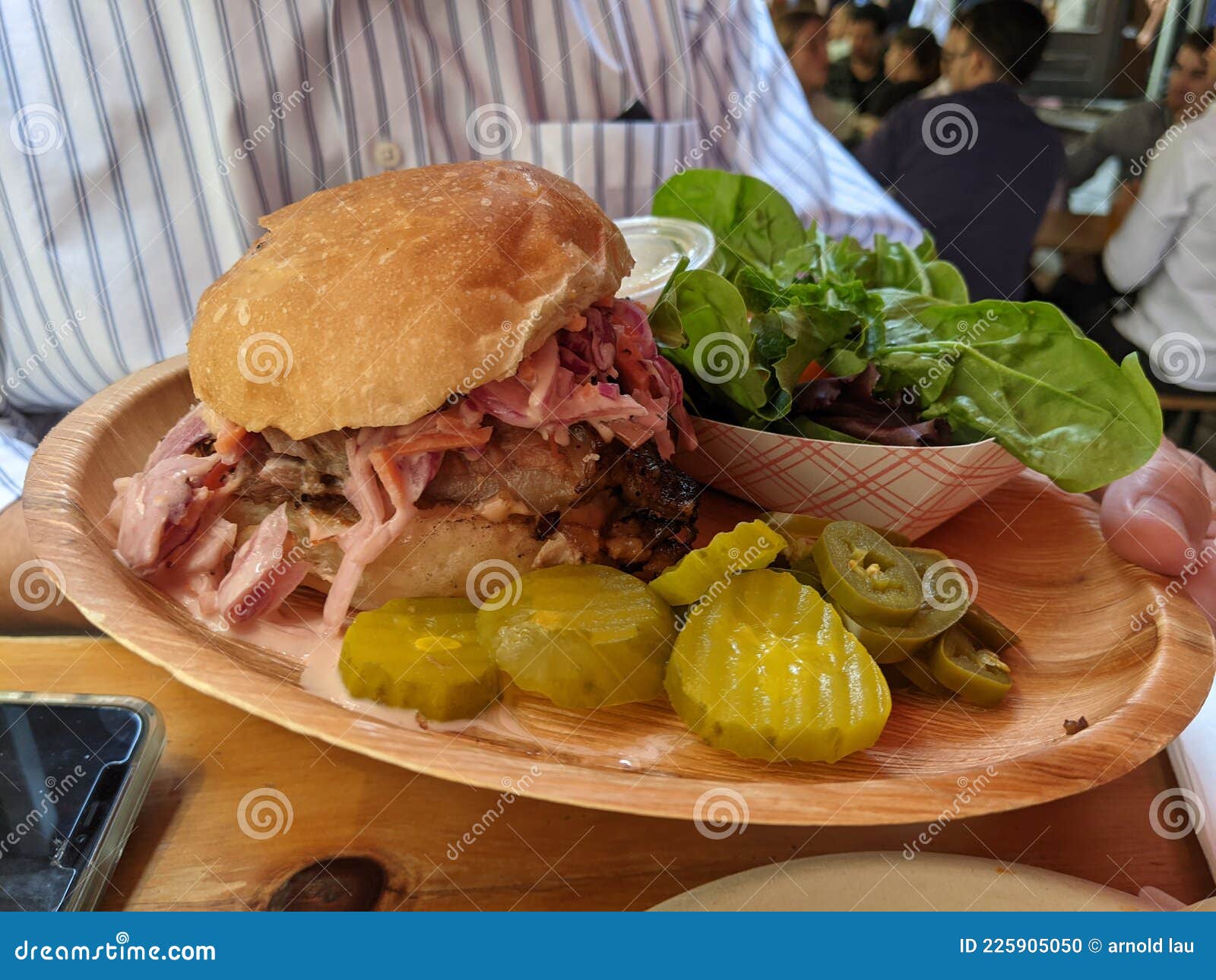 Fries and cuban sandwich stock photo. Image of restaurant - 225905050