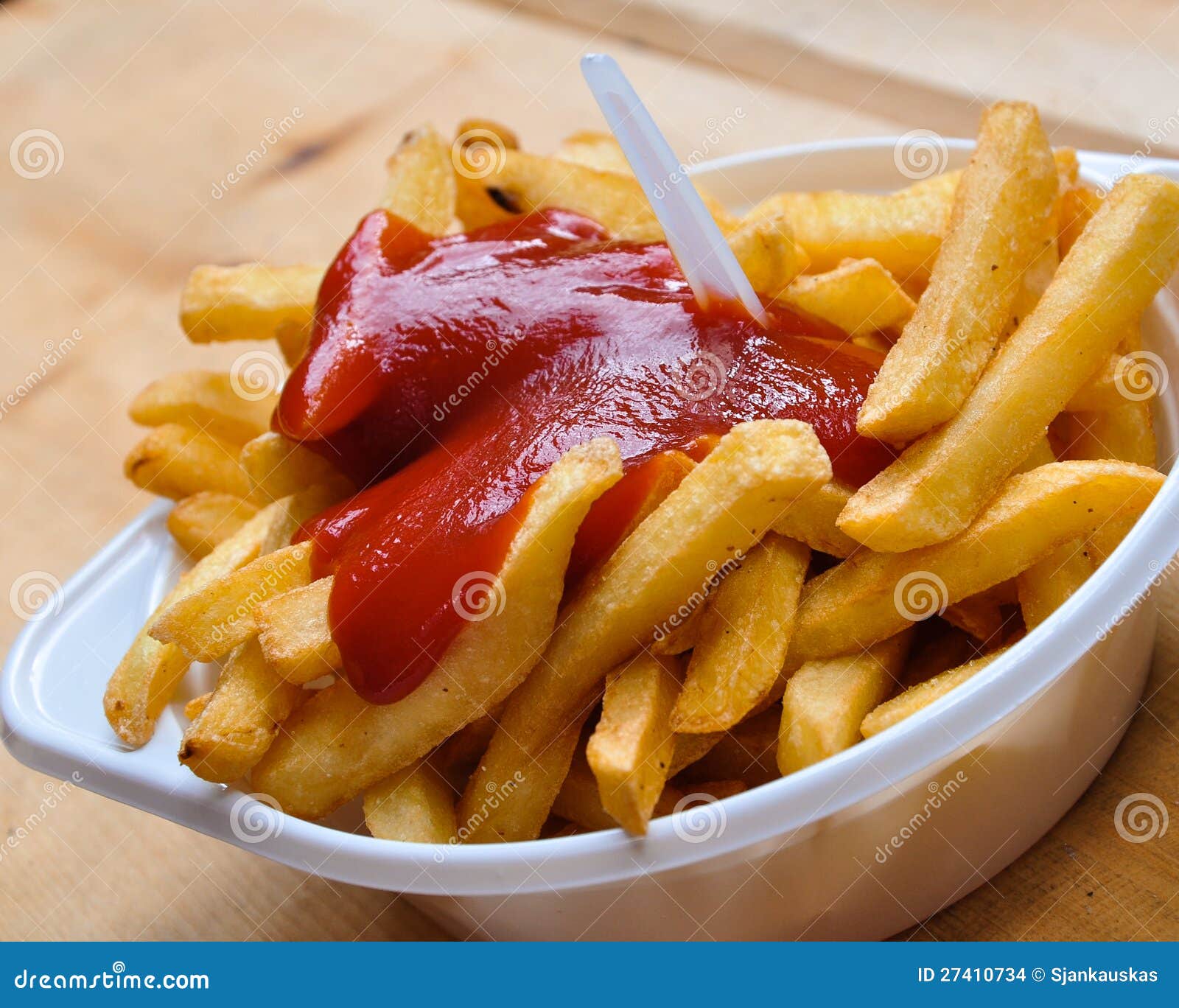 Frieten stock foto. Image of heerlijk, knapperig, snack - 27410734