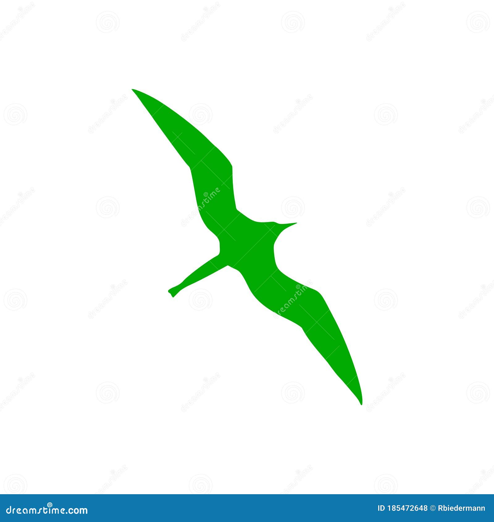 Frigate Bird and Background Stock Vector - Illustration of silhouette ...