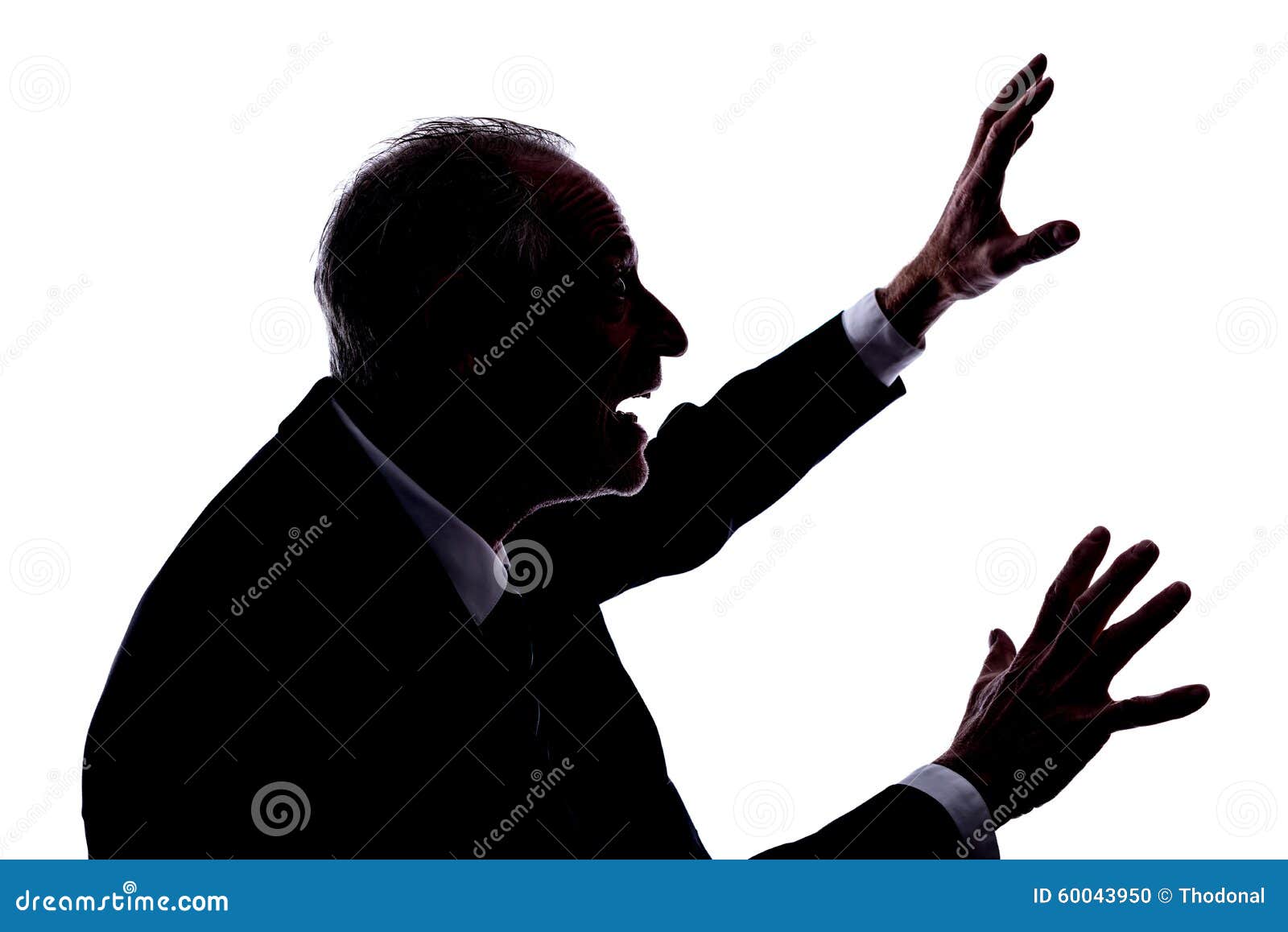 Fright concept stock photo. Image of emotion, hands, frightened - 60043950