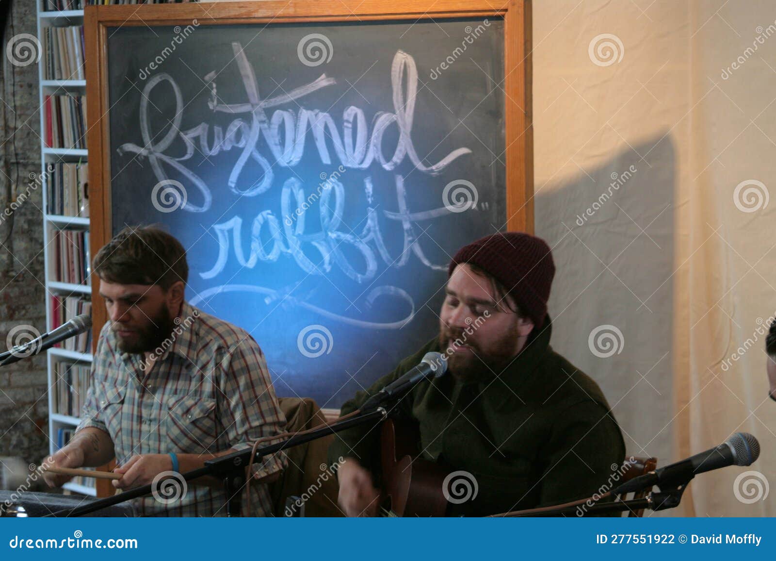 Frightened Rabbit Film a Session in Brooklyn Editorial Photography ...