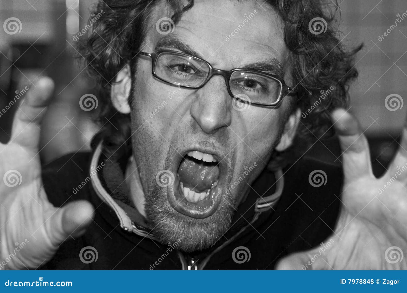 Frightening face stock photo. Image of surprise, ghost - 7978848