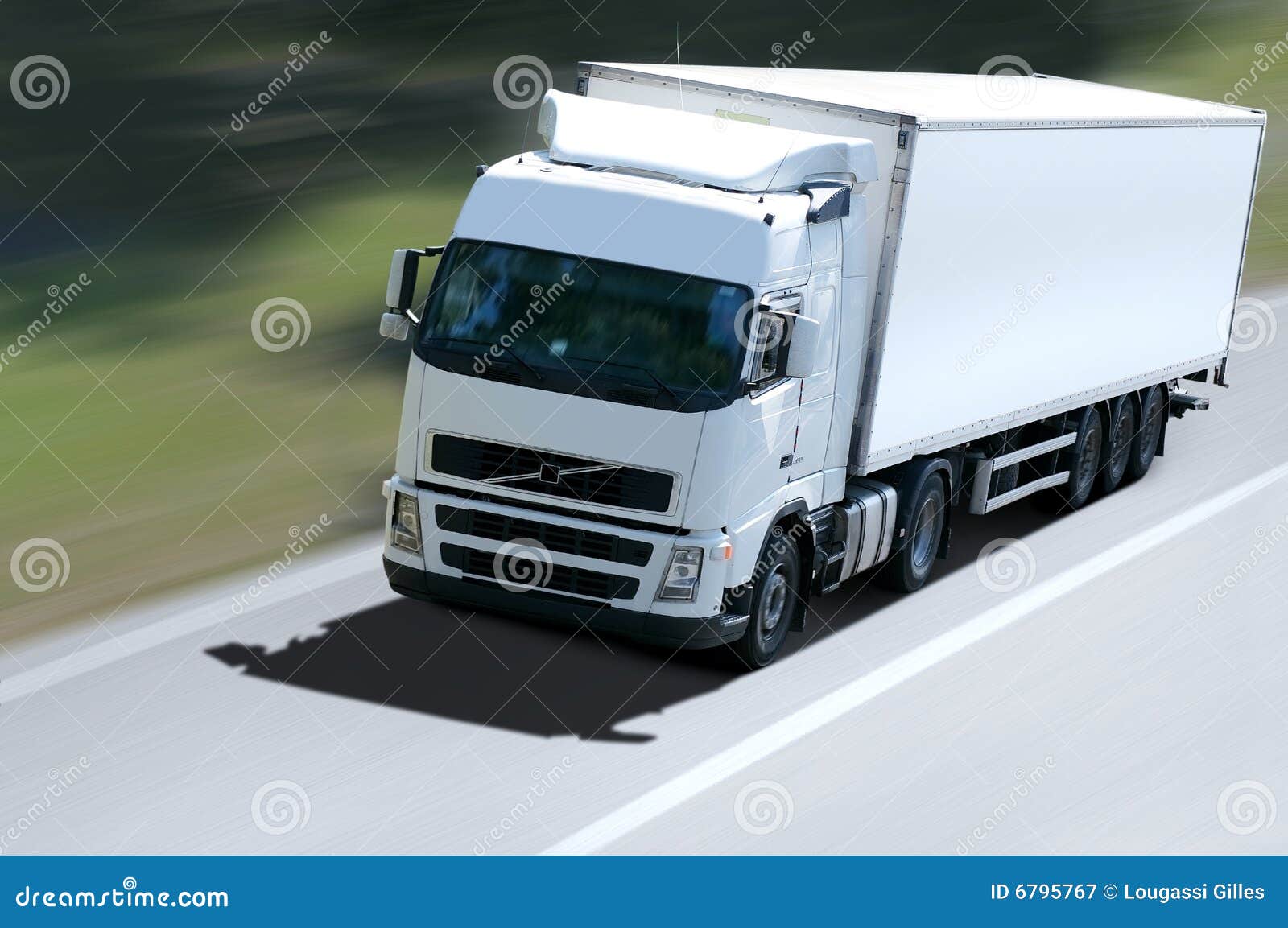Frigo truck stock image. Image of heavy, delivery, transporter - 6795767