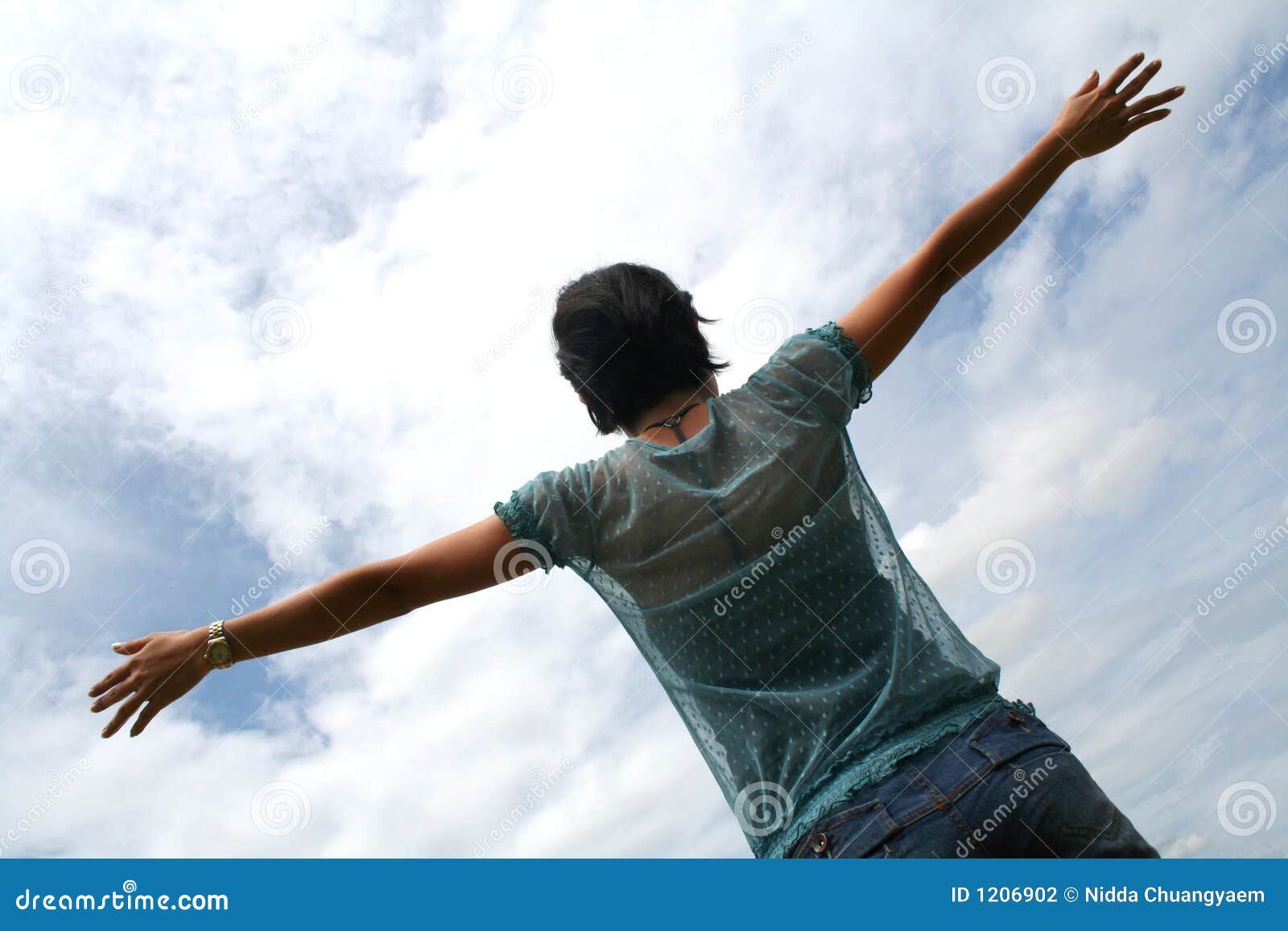 Frihet arkivfoto. Bild av relax, spelrum, flickor, sommar - 1206902