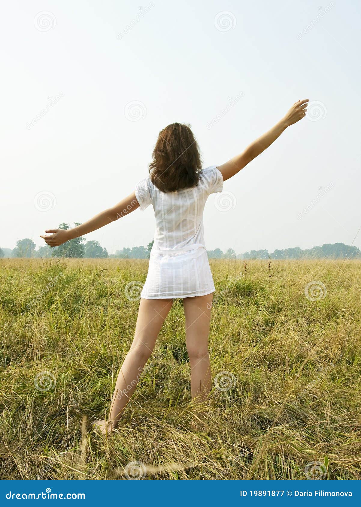 Frihet fotografering för bildbyråer. Bild av fält, modell - 19891877