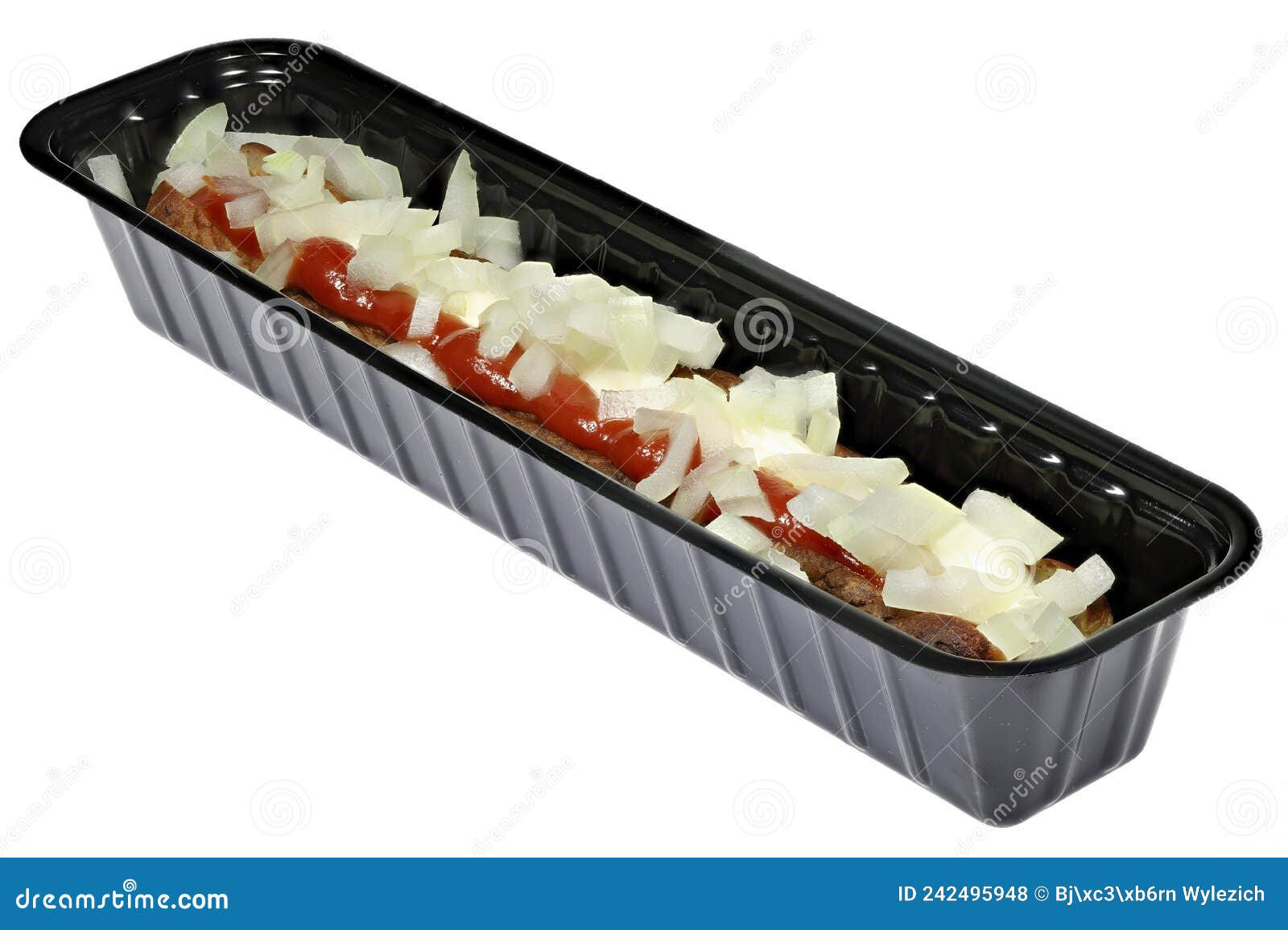 Frikandel speciaal stock photo. Image of food, special - 242495948