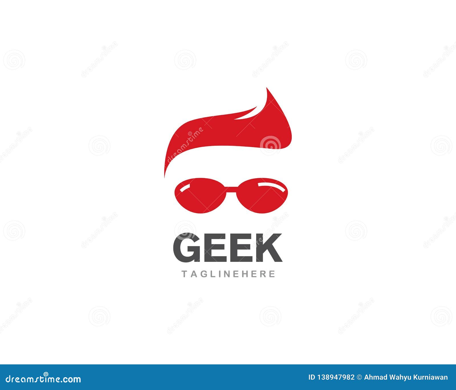 Friki Logo Vector ilustración del vector. Ilustración de pista - 138947982