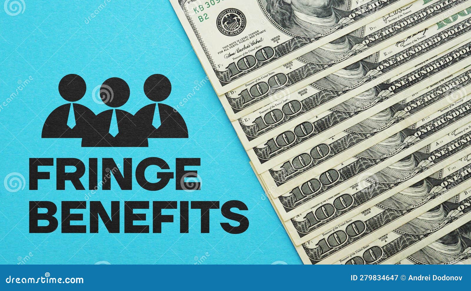 Fringe Benefits are Shown Using the Text Stock Illustration ...
