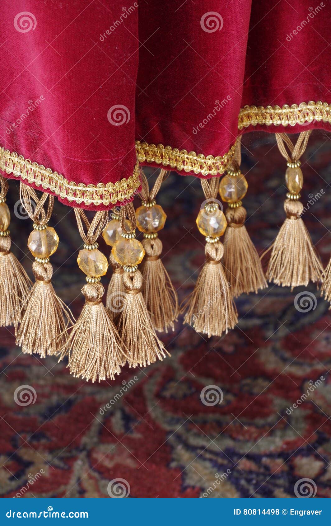 Fringe tablecloth detail stock photo. Image of spread - 80814498