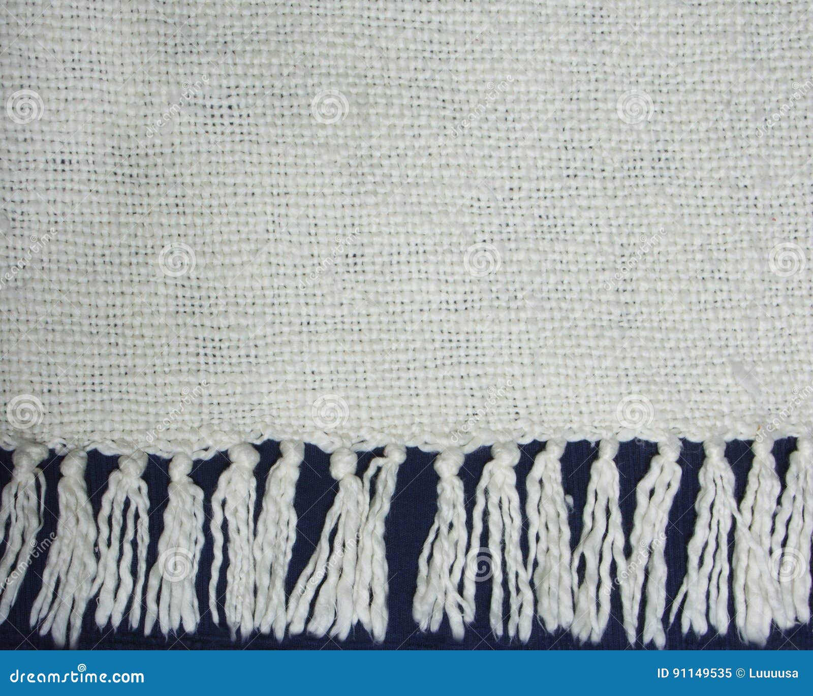 Fringed blanket edge stock image. Image of cold, fringe - 91149535