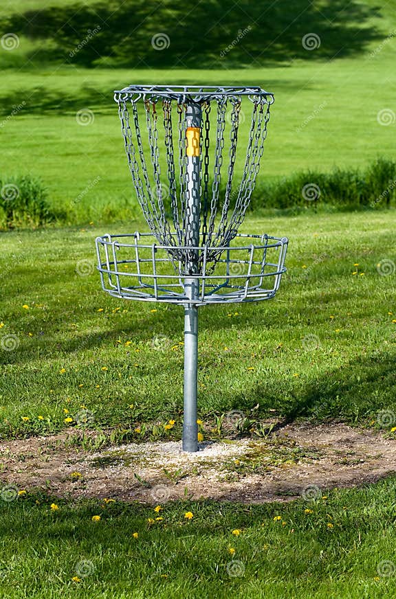 Frisbee golf stock image. Image of frisbee, goal, sport - 19625843