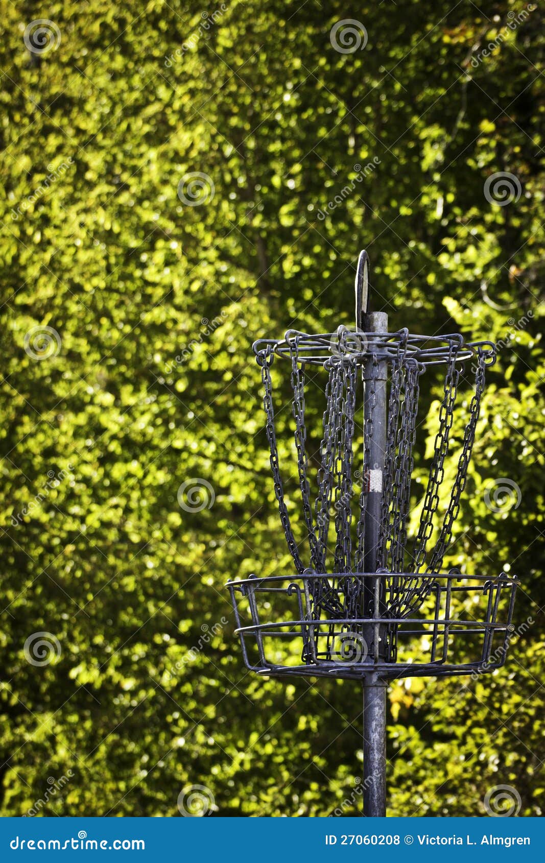 Frisbee Golf Goal stock photo. Image of goal, sunshine - 27060208