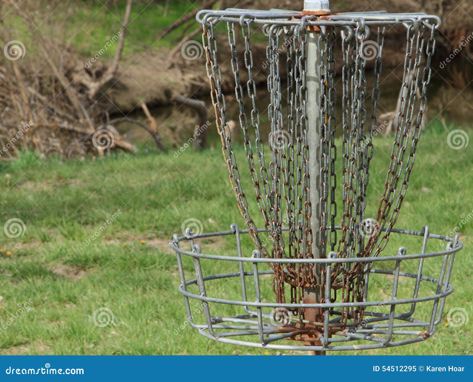Frisbee Golf Target stock image. Image of target, healthy - 54512295