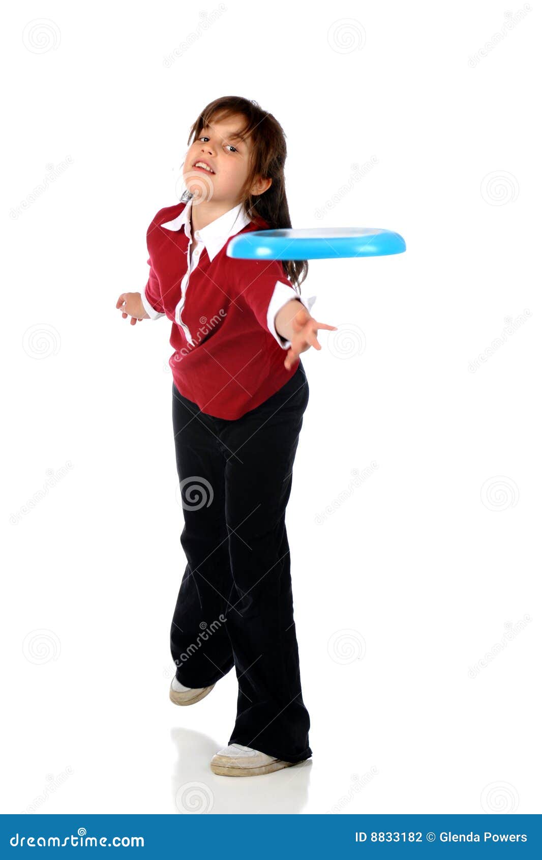Frisbee Toss stock photo. Image of frisbee, playing, female - 8833182