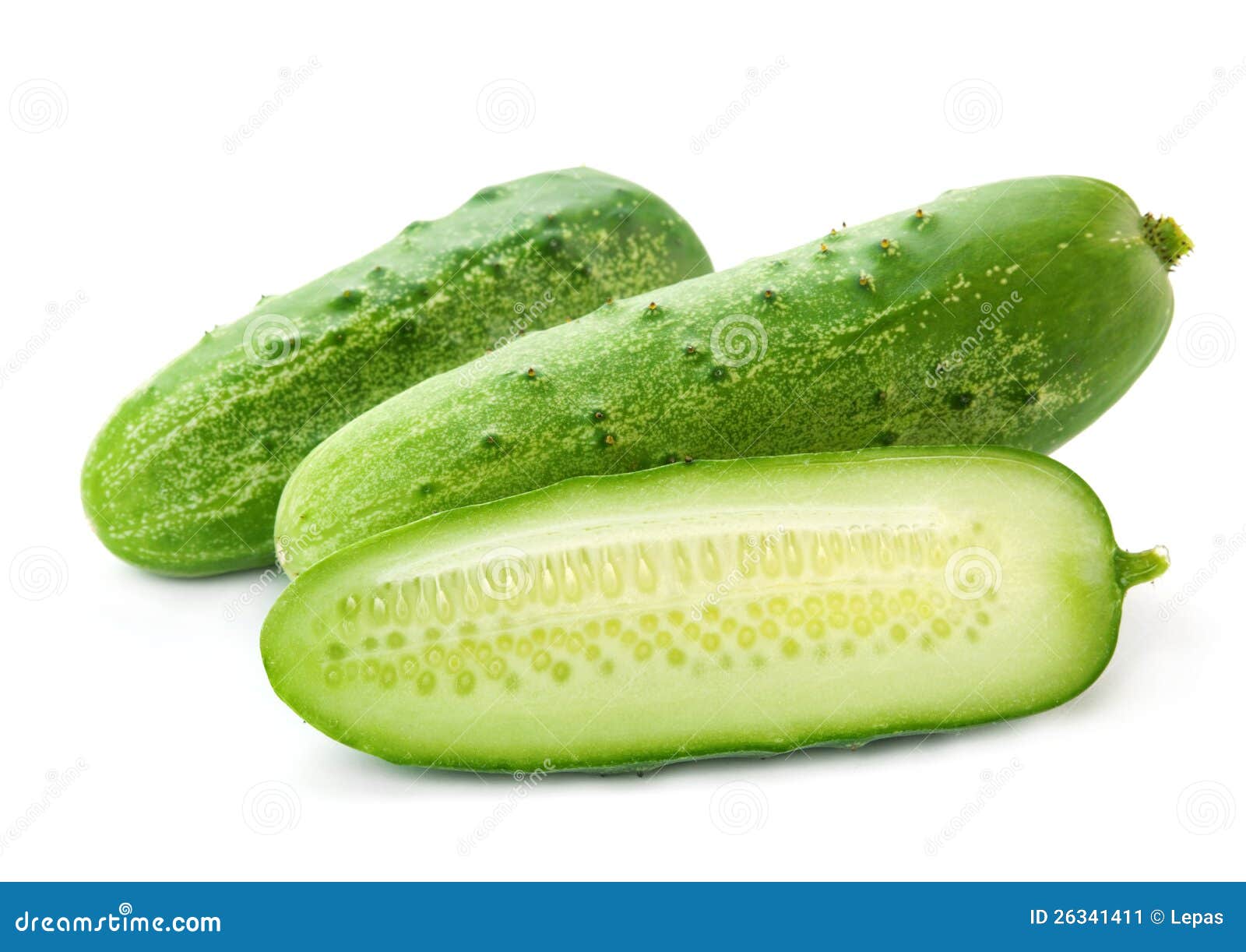 Frische Gurke stockbild. Bild von gurke, organisch, bestandteil - 26341411