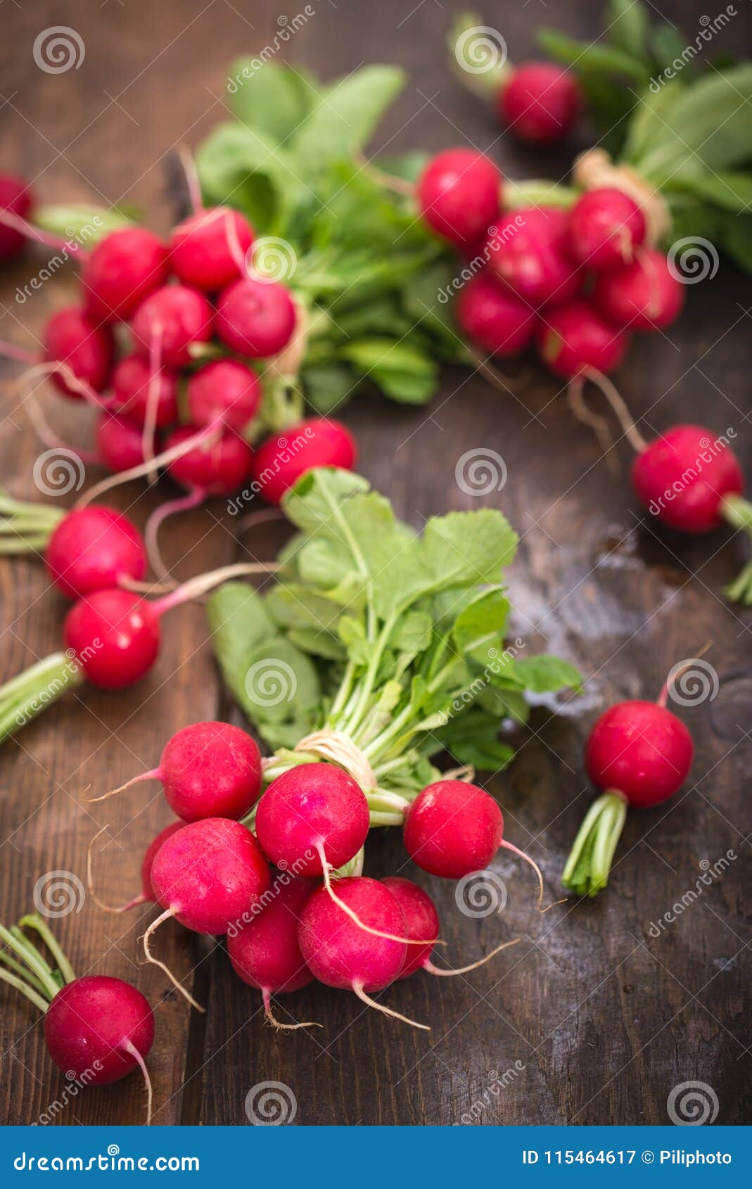 Frische Organische Rettiche Stockbild - Bild von frische, gärtnern ...