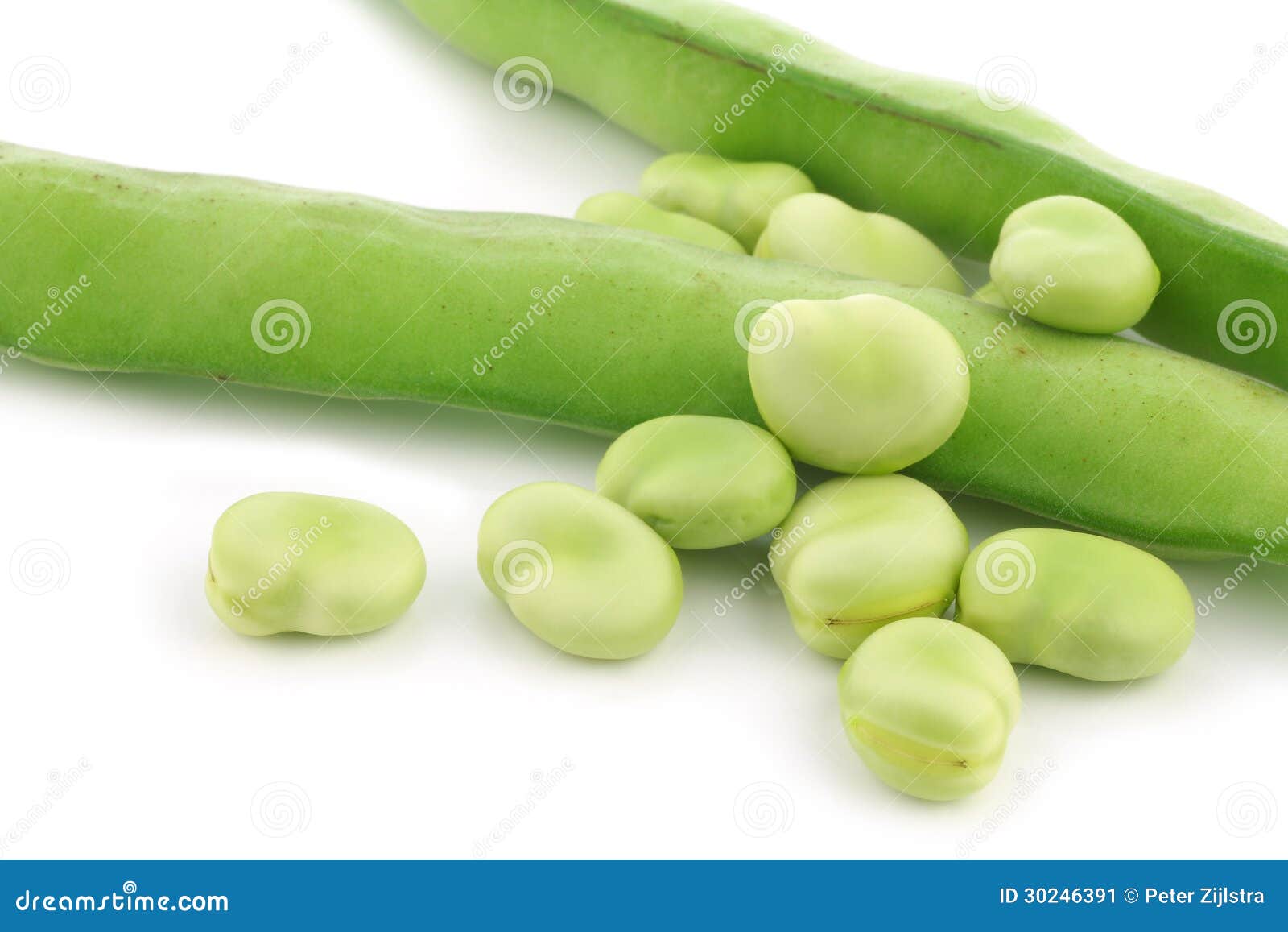 Frische Saubohnen stockbild. Bild von küche, nahrung - 30246391