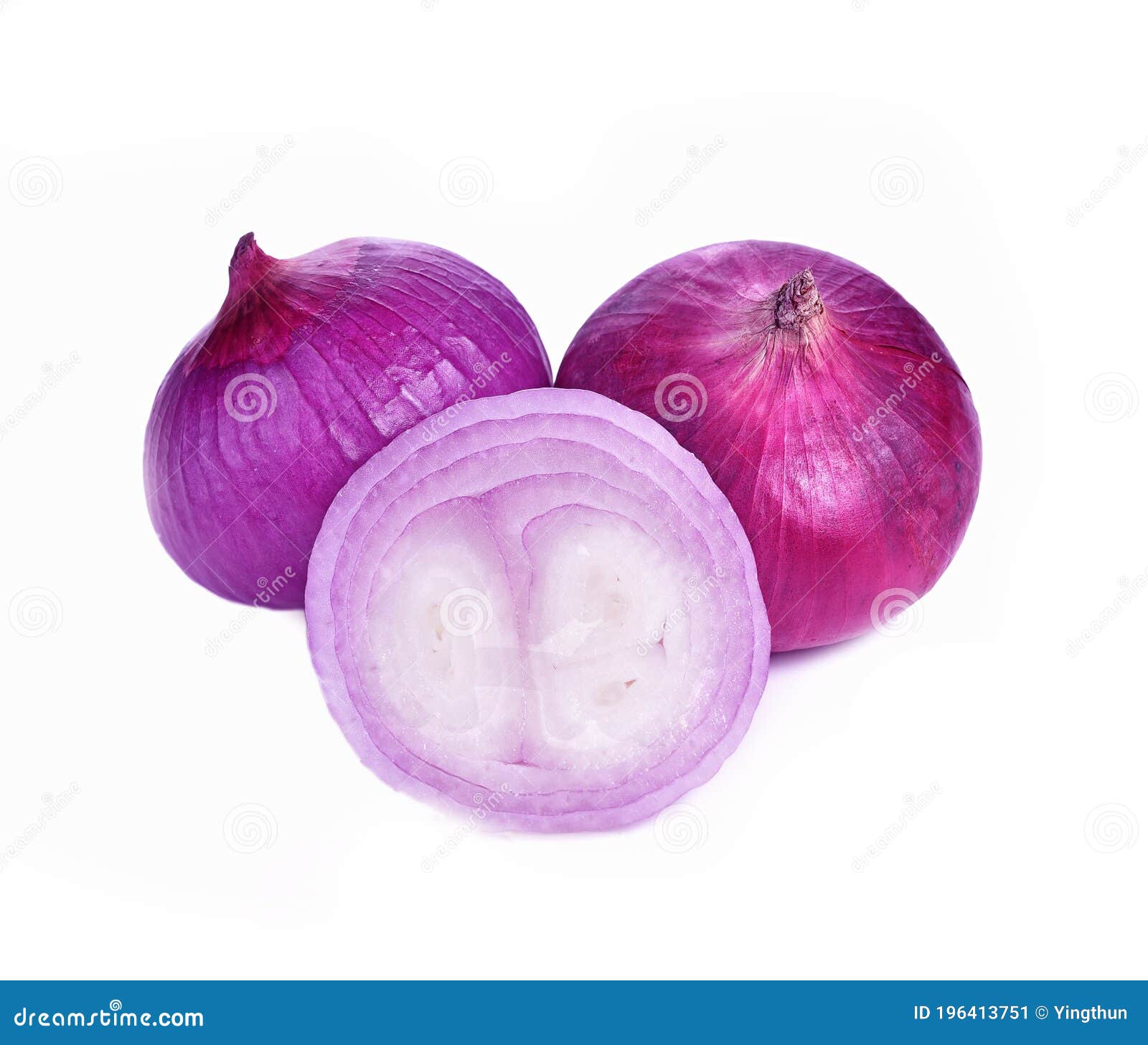 Frische Schalotte Oder Zwiebel Isoliert Auf Weißem Hintergrund ...