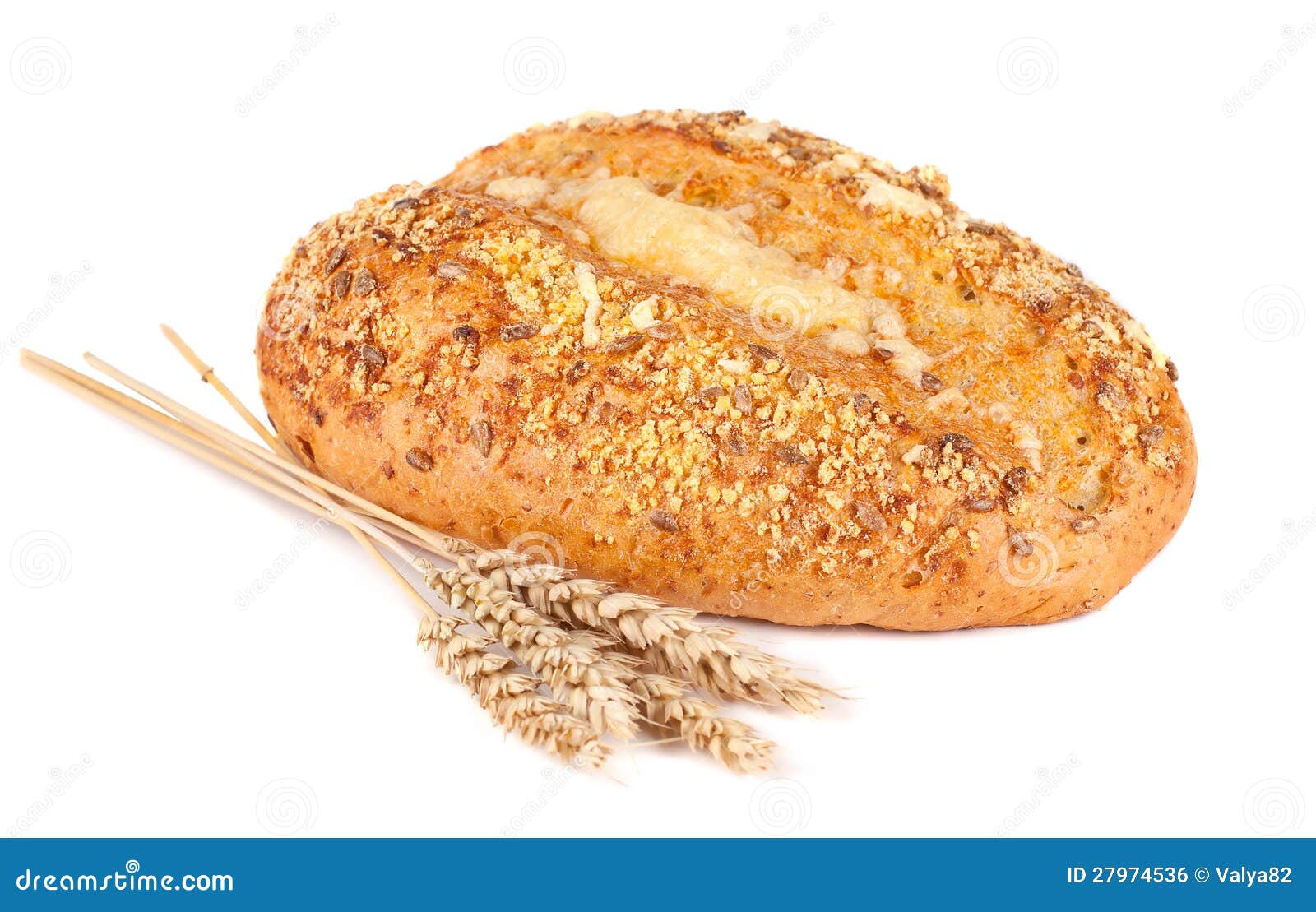 Frisches Brot und Kleie stockfoto. Bild von horizontal - 27974536