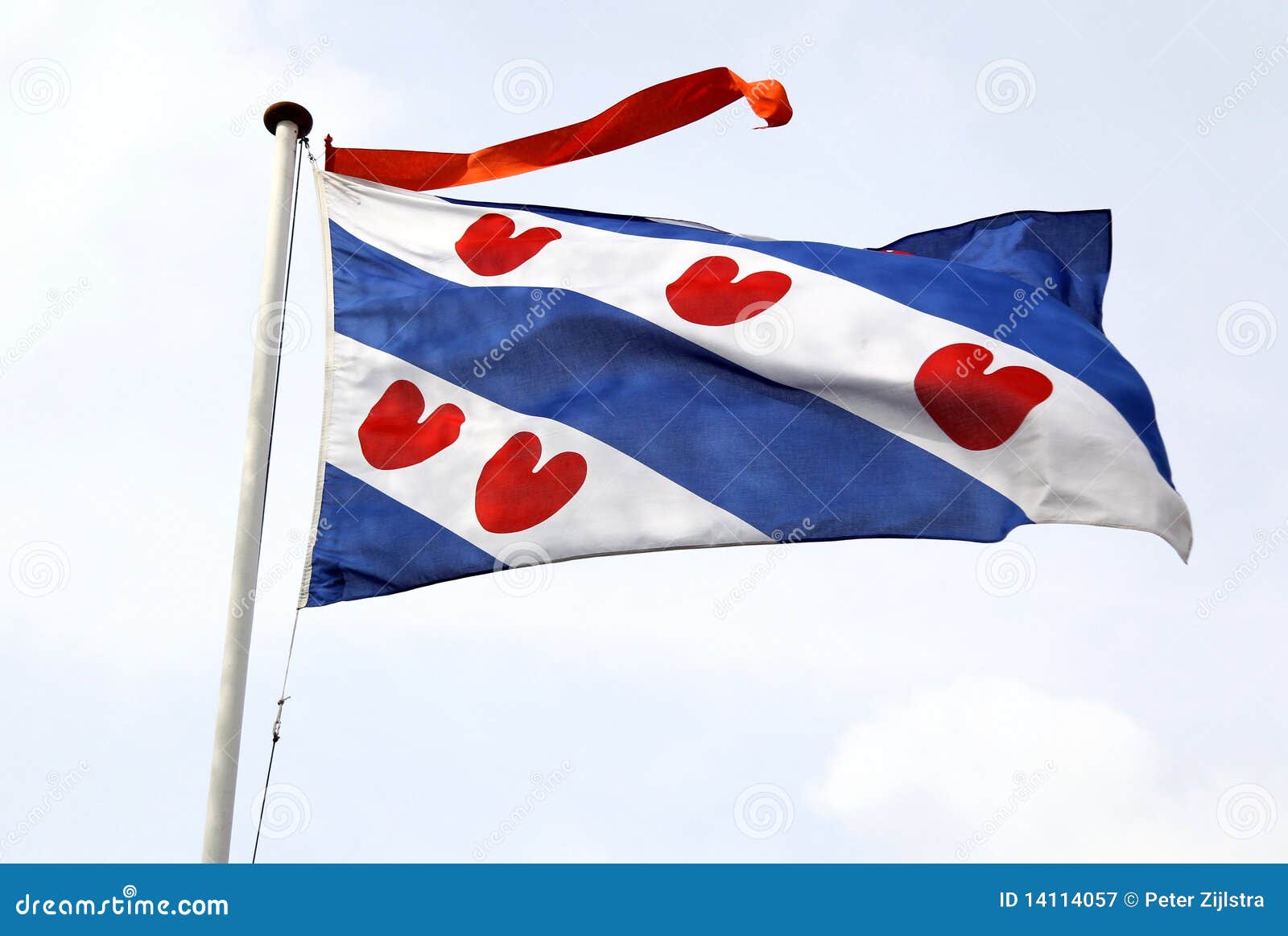 Frisian flag stock image. Image of flag, celebration - 14114057