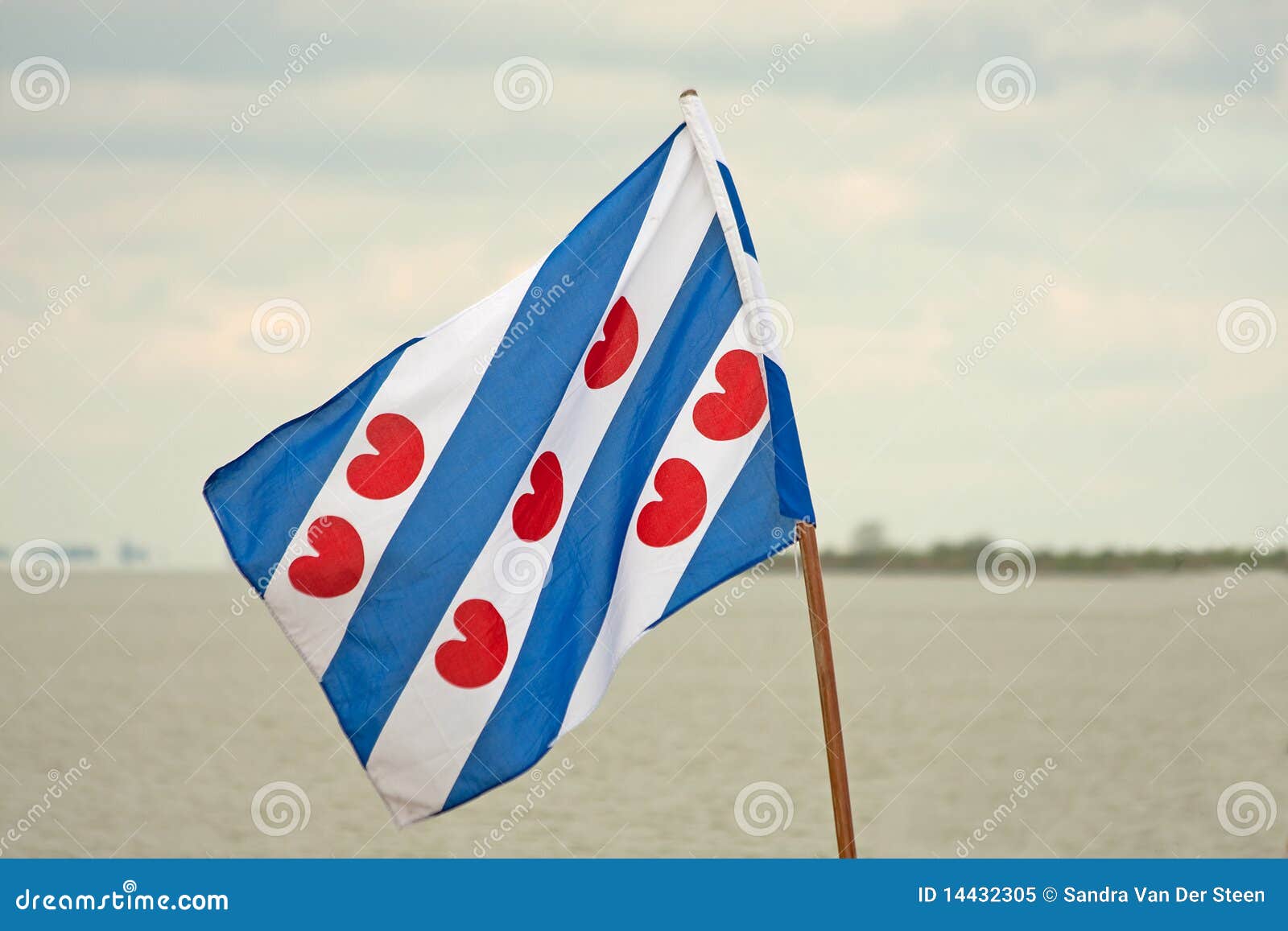Frisian flag stock image. Image of state, outside, dutch - 14432305