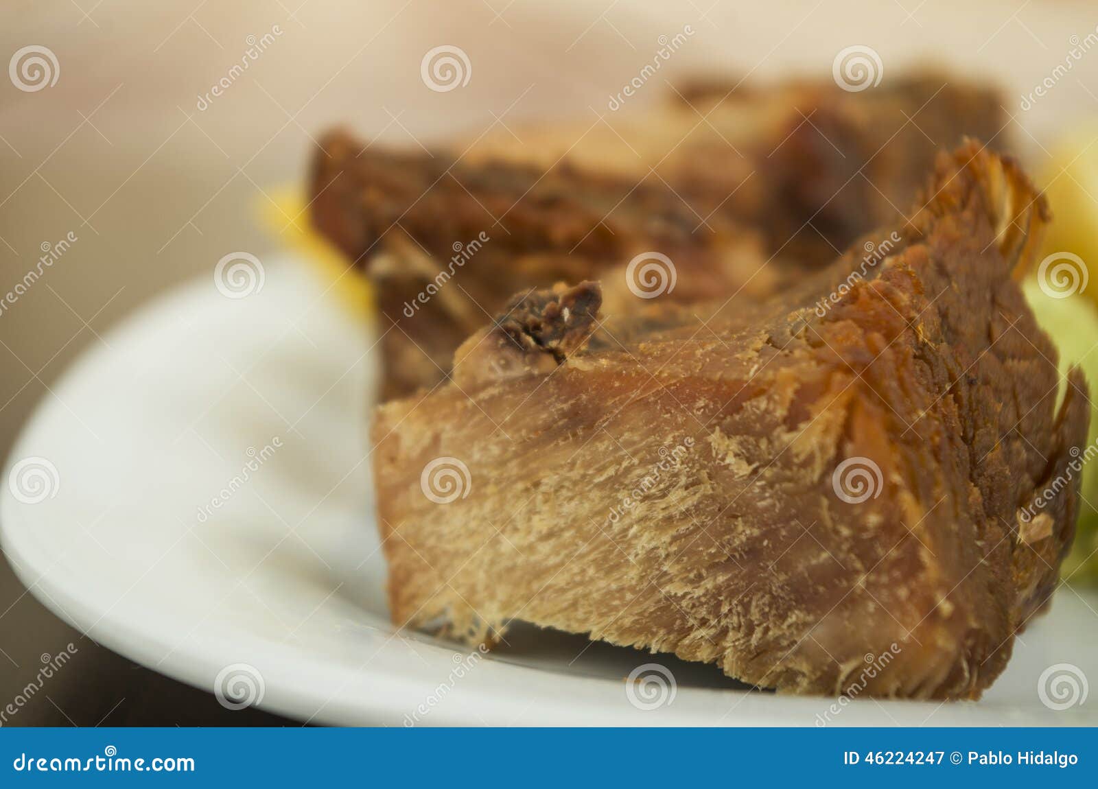 Fritada Fried Pork Ecuadorian Plate Stock Image - Image of closeup ...