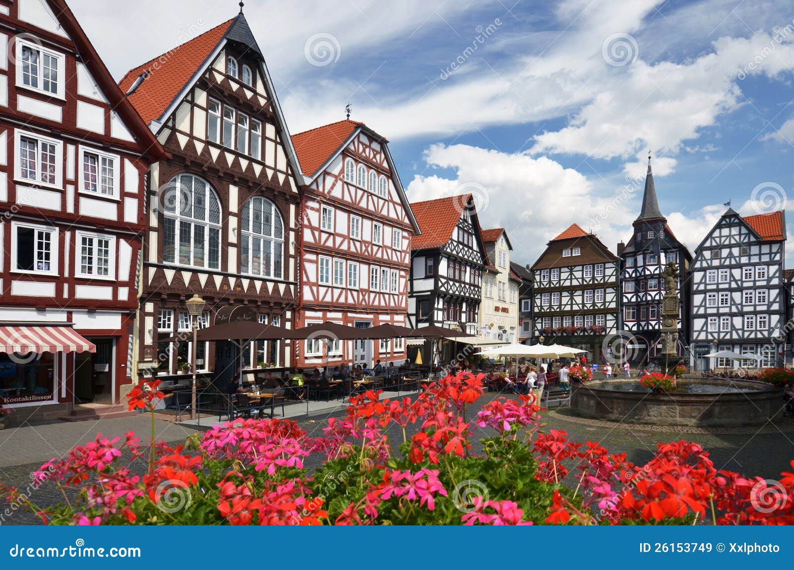 Fritzlar Medieval, Alemanha Imagem de Stock Editorial - Imagem de ...