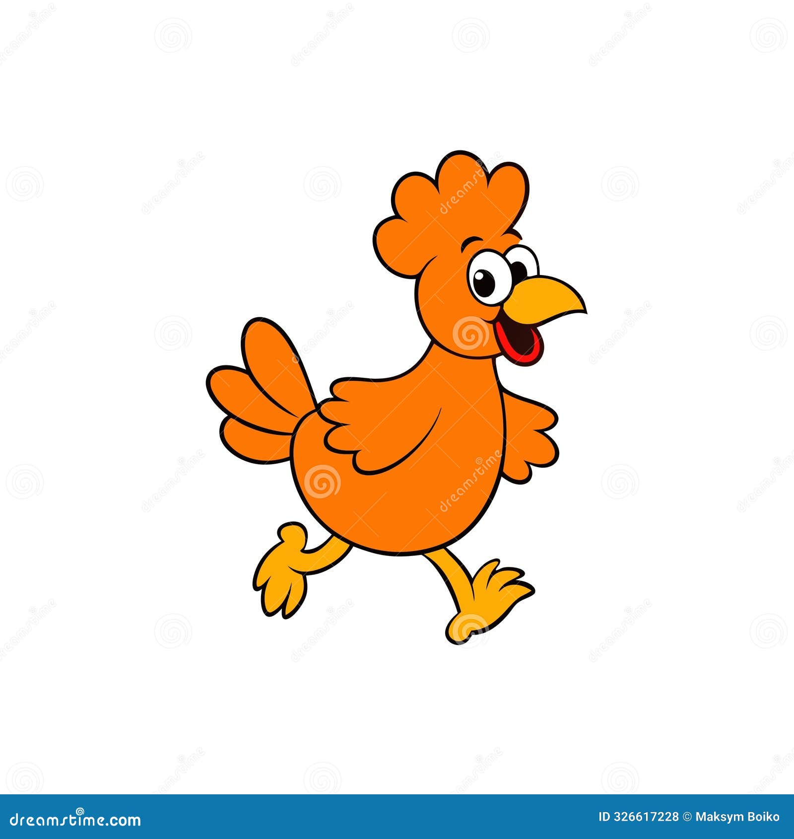 Frizzle Chicken Play Icon Vector Stock Vector - Illustration of sign ...