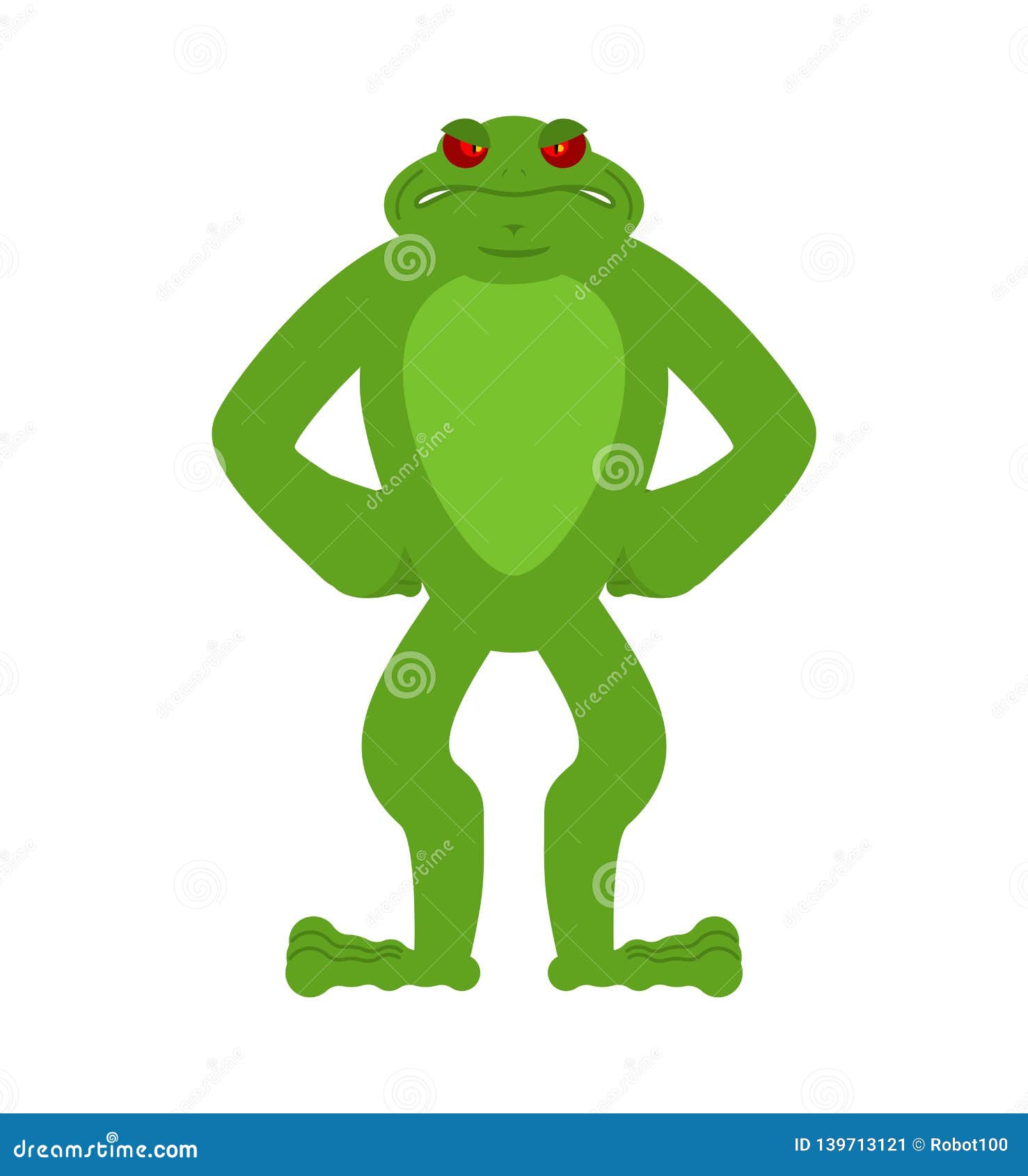 Frog Angry Emoji. Toad Avatar Evil Amphibious. Emotion Reptile F ...