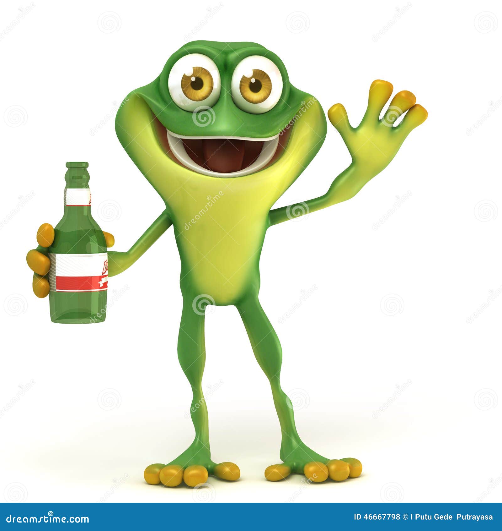 Frog Series Cartoon Vector | CartoonDealer.com #10872927