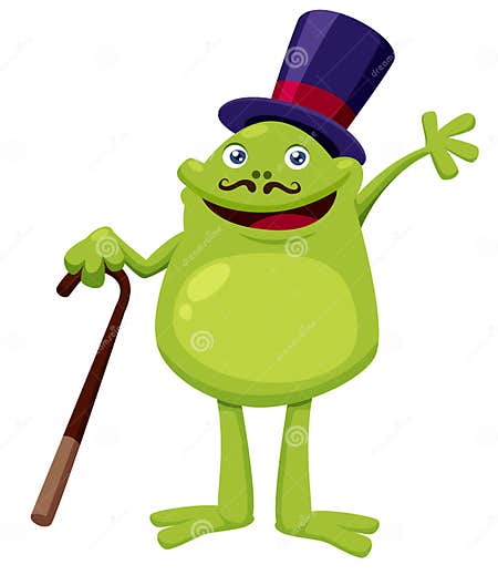 Frog cartoon stock vector. Illustration of frog, arms - 27650555