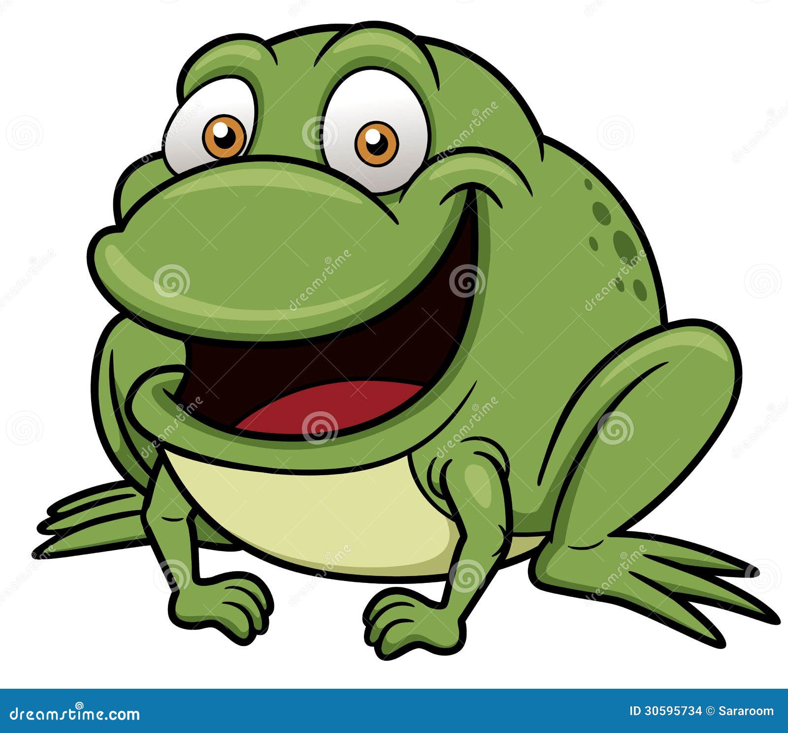 Frog Cartoon Stock Images - Image: 30595734