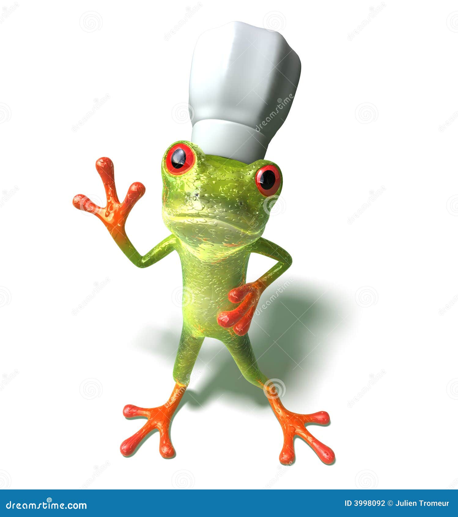 Frog Chef Logo Vector Illustration | CartoonDealer.com #18004816
