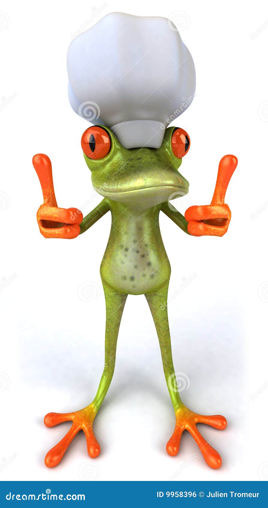 Frog Chef Logo Vector Illustration | CartoonDealer.com #18004816