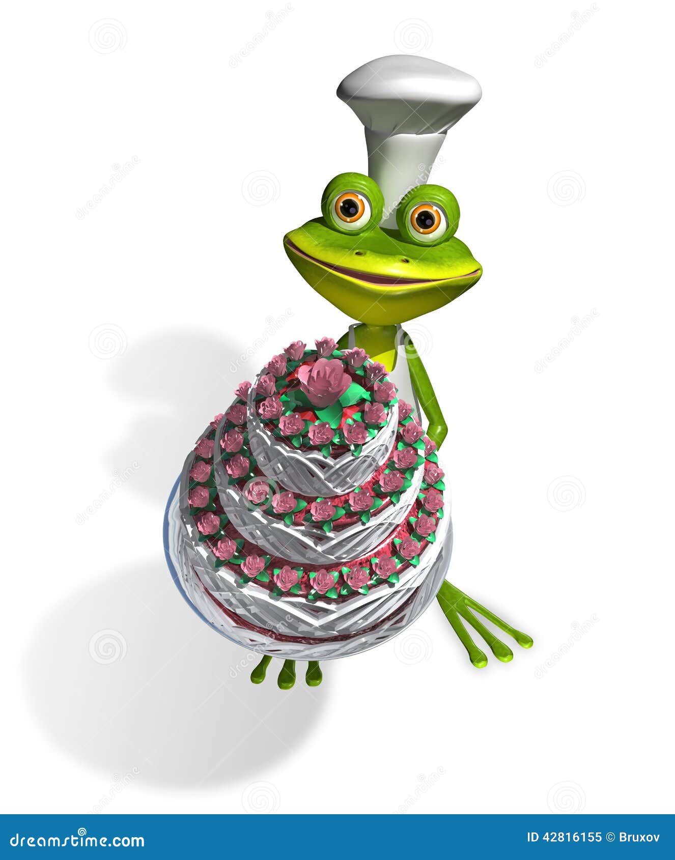 Frog Chef Logo Vector Illustration | CartoonDealer.com #18004816
